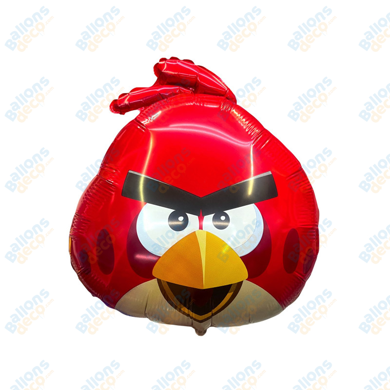 Ballon Angry Birds Oiseau Rouge Flexmetal - Décoration - Ballonsdeco.com