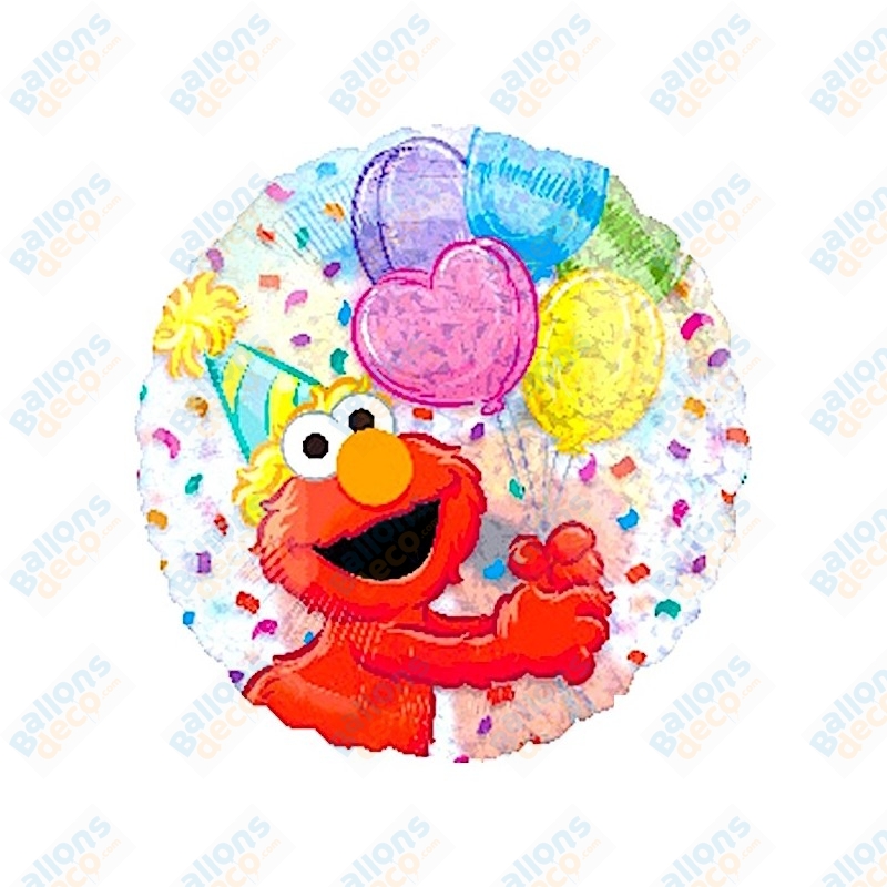 Ballon Elmo Ballons Anniversaire - Décoration Enfant - Ballonsdeco.com