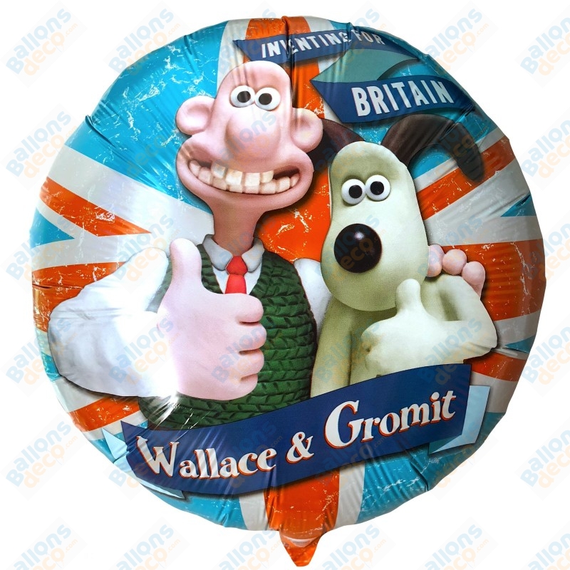 Ballon Wallace et Gromit - Londres - Anniversaires - Ballonsdeco.com