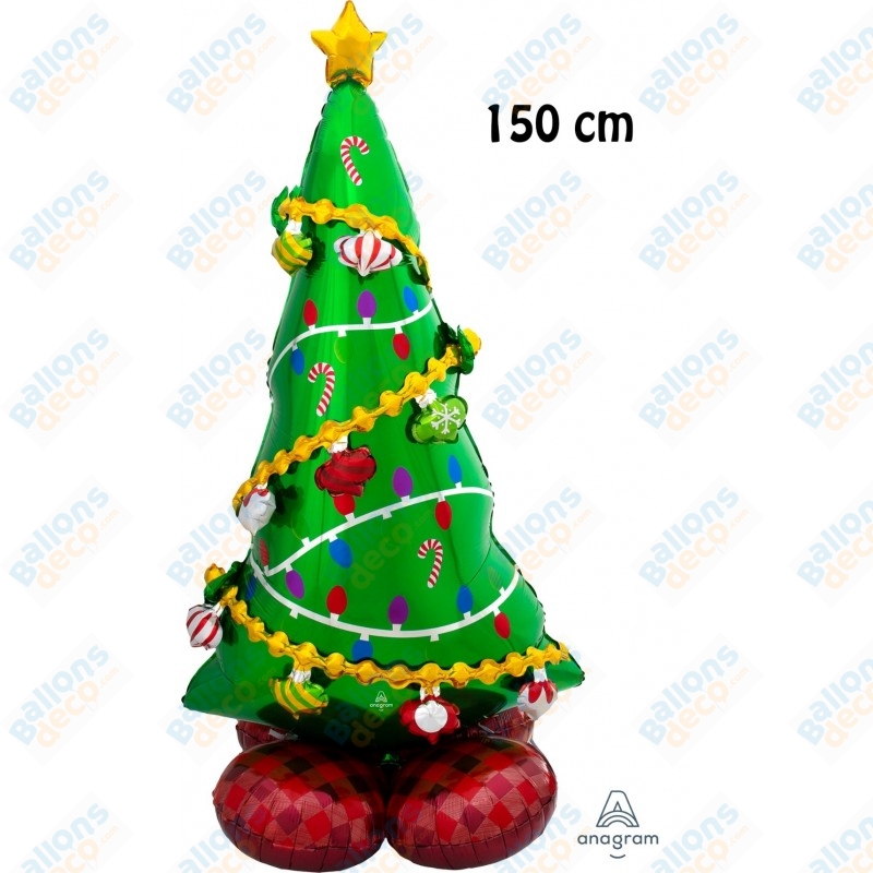 Ballon Sapin de Noël Airloonz - Décoration Noël - Ballonsdeco.com