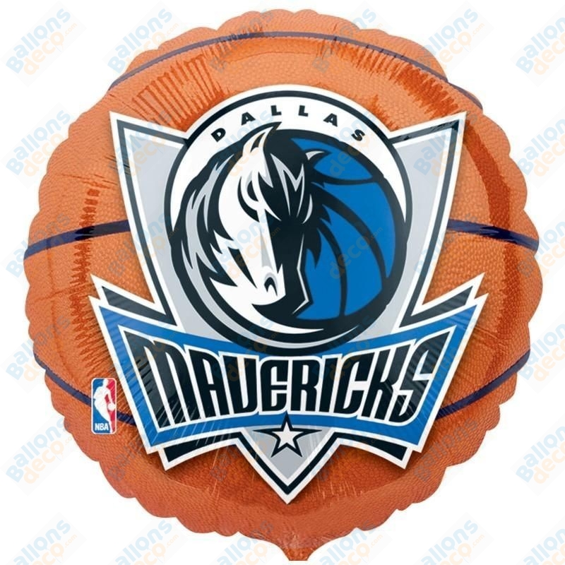 Ballon Basket Dallas Mavericks - Déco Américaine NBA - Ballonsdeco.com