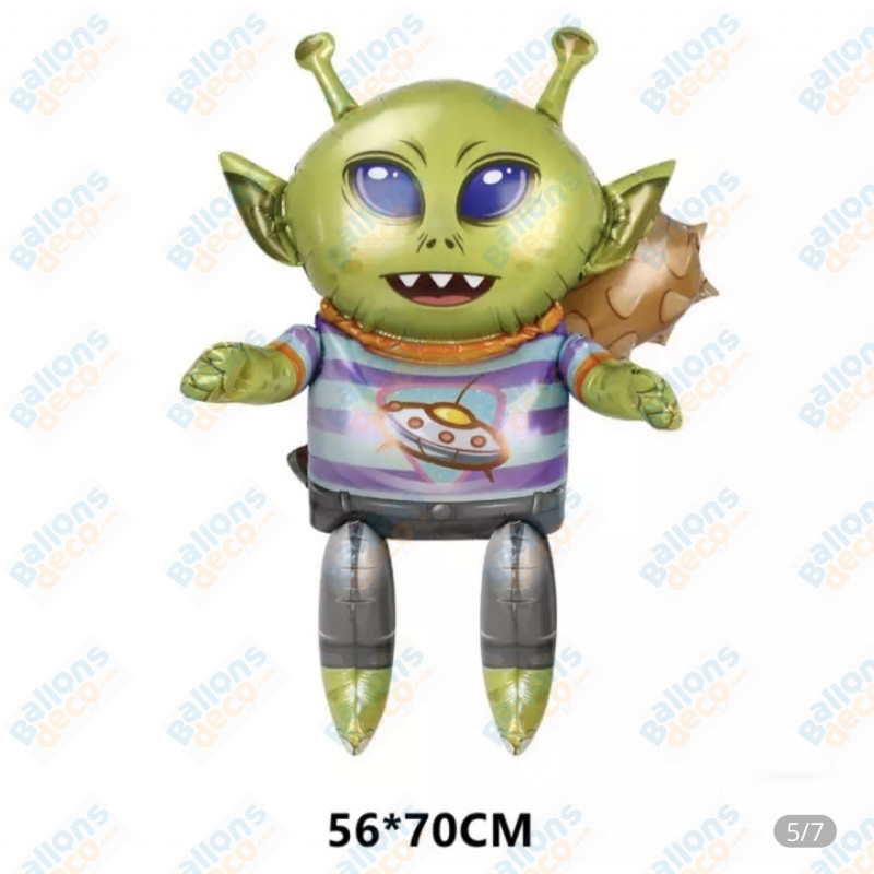 Ballon Martien 4D - Décoration de L'Espace - Ballonsdeco.com