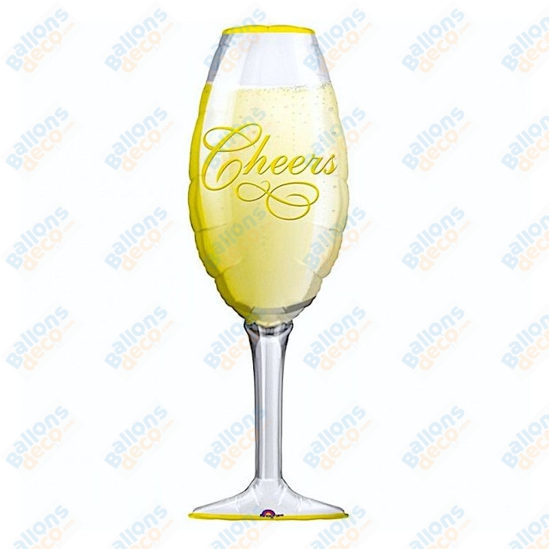 Ballon Flûte De Champagne - Décorations Mariages - Ballonsdeco.com