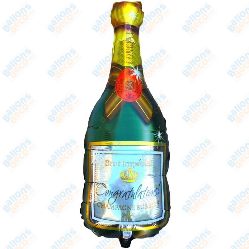 Ballon Bouteille De Champagne - Décoration Mariage - Ballonsdeco.com