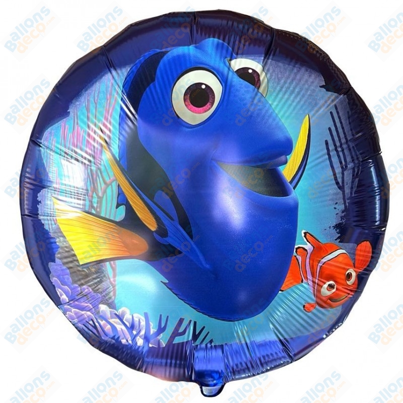 Ballon Le Monde De Dory - Décorations Disney Pixar - Ballonsdeco.com
