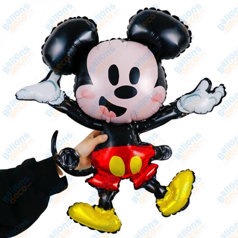 Ballon Mickey Cartoon Happy Air - Ballons Disney - Ballonsdeco.com