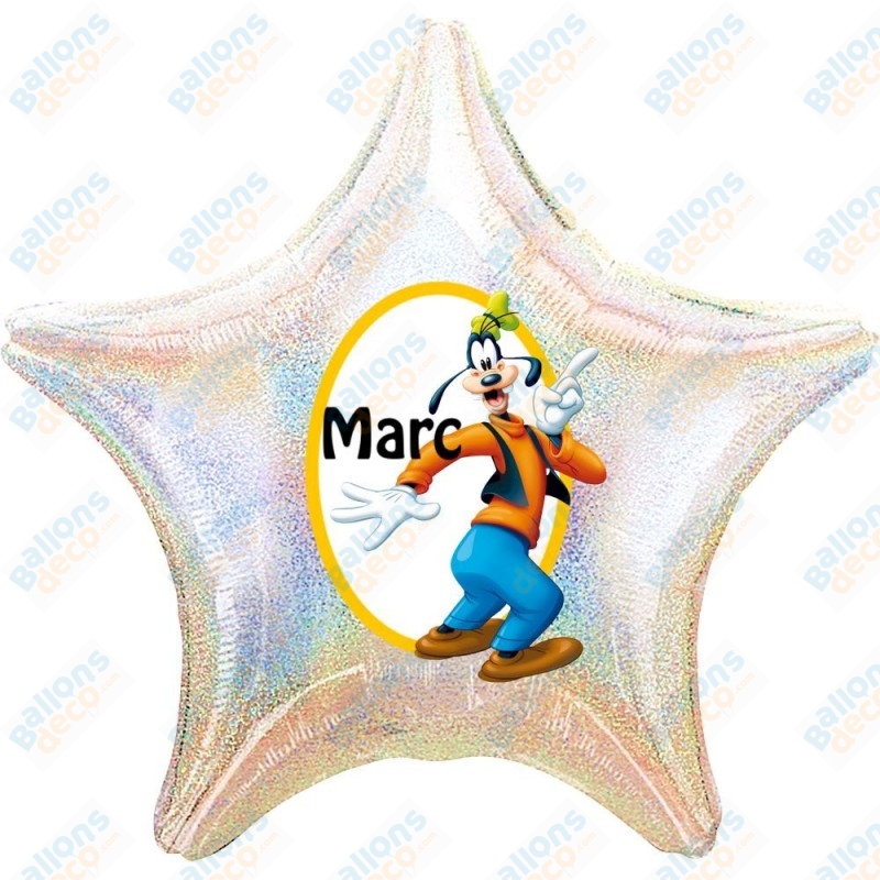 Ballon Dingo Goofy Personnalisable - Ballon Disney - Ballonsdeco.com