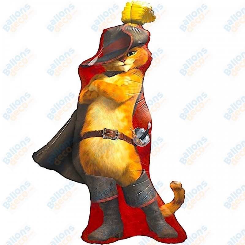 Ballon Le Chat Potté, Botté de Shrek - Anniversaire - Ballonsdeco.com