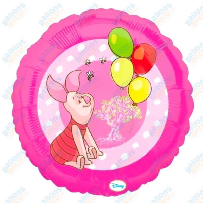 Ballon Porcinet Ballons - Ballons Anniversaire - Ballonsdeco.com