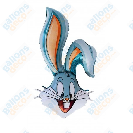 Ballon Bugs Bunny Géant Gris - Ballons Looney Tunes - Ballonsdeco.com