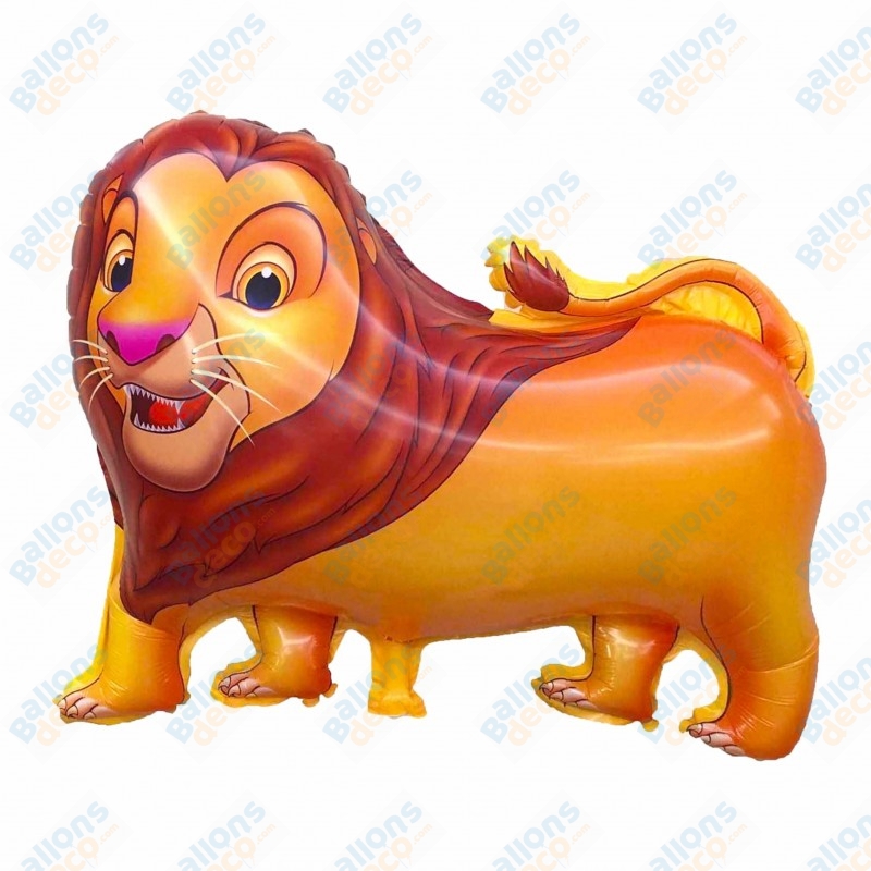 Ballon Lion Style Simba - Décoration Ballon - Ballonsdeco.com