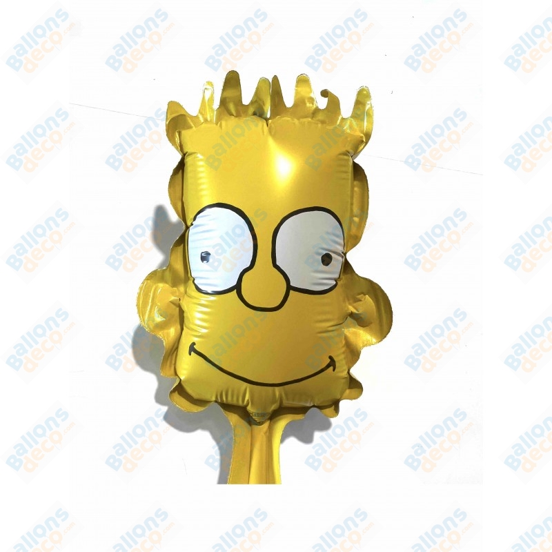 Ballon Bart les Simpson Mini Forme - Ballon enfants - Ballonsdeco.com