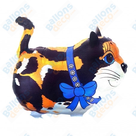 Ballon Chat Marcheur Vintage - Décoration Chat - Ballonsdeco.com