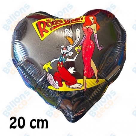 Ballon Roger Rabbit et Jessica Rabbit Air Vintage - Ballonsdeco.com