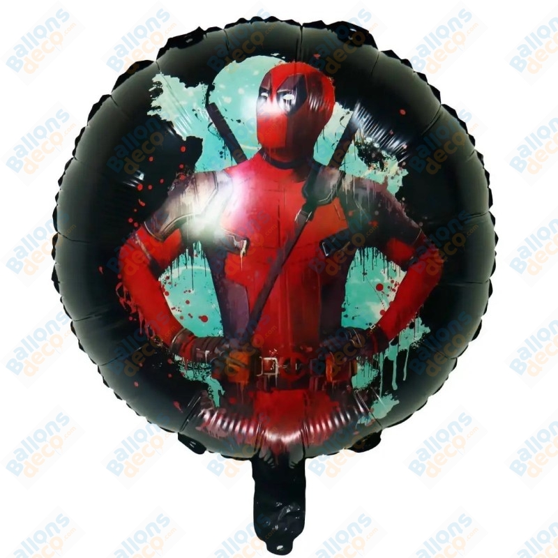 Ballon DeadPool Disney Avengers - Héros Marvel - Ballonsdeco.com