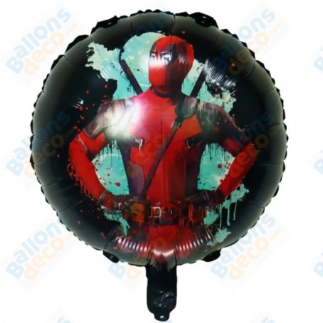 Ballon DeadPool Disney Avengers - Héros Marvel - Ballonsdeco.com