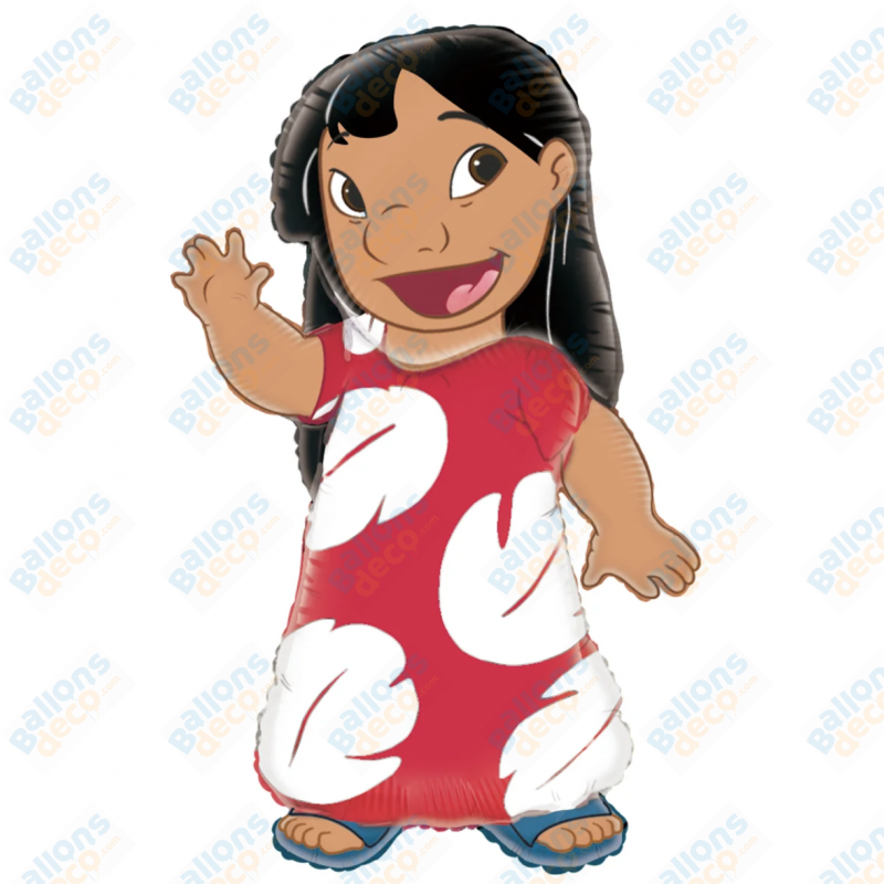 Ballon Lilo et Stitch Forme 100 cm - Ballons Stitch - Ballonsdeco.com