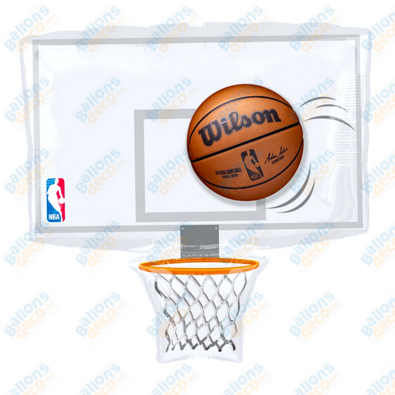 Ballon Panier de Basketball NBA Wilson - Match NBA - Ballonsdeco.com
