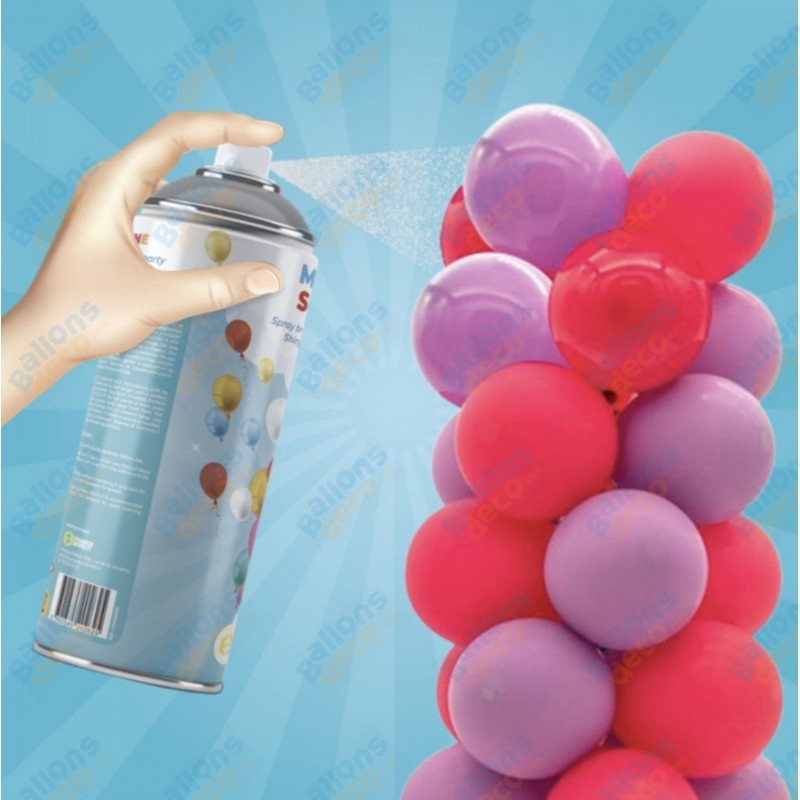 Magic Shine Aérosol Spray Pour Ballons - Brillance - Ballonsdeco.com