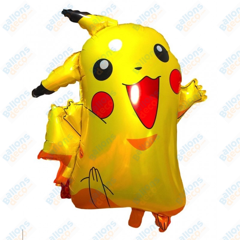Ballon Pikachu Mini Pokémon - Ballons Anniversaires - Ballonsdeco.com