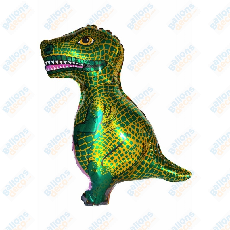 Ballon T-Rex Dinosaure Flexmetal - Jurassic Park - Ballonsdeco.com