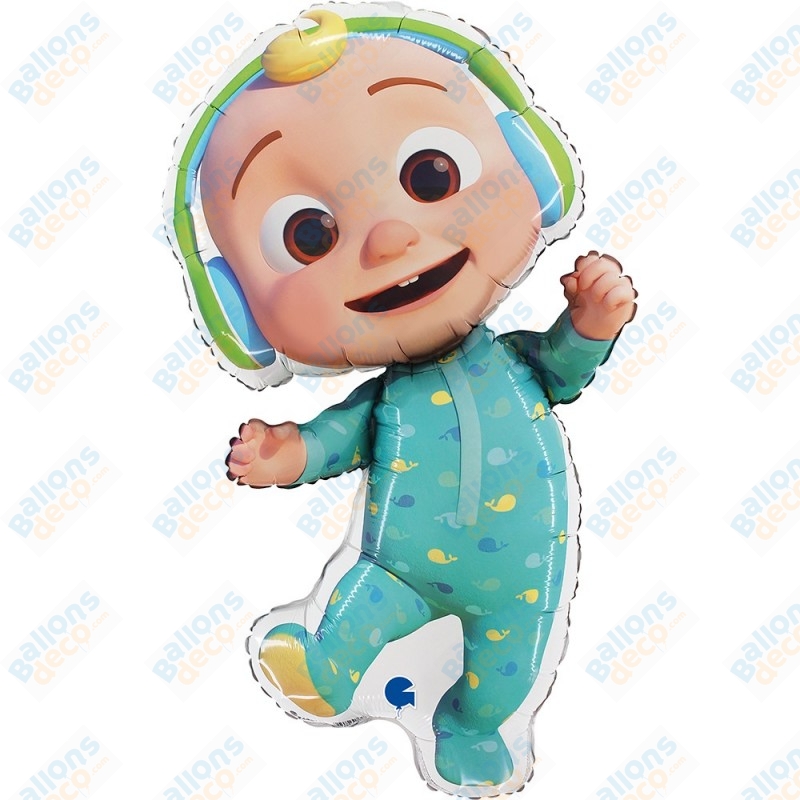 Ballon Cocomelon Forme Géant - Décoration Cocomelon - Ballonsdeco.com