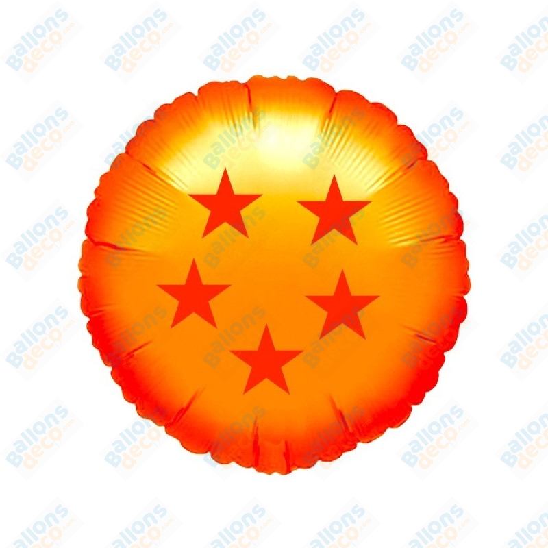Ballons Boules de Cristal Étoile Dragon Ball Z - Ballonsdeco.com