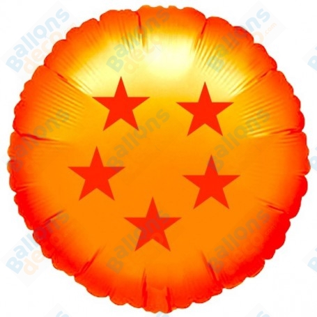 Ballons Boules de Cristal Étoile Dragon Ball Z - Ballonsdeco.com