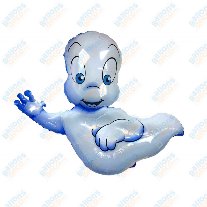 Ballon Casper Le Gentil Petit Fantôme Transparent - Ballonsdeco.com