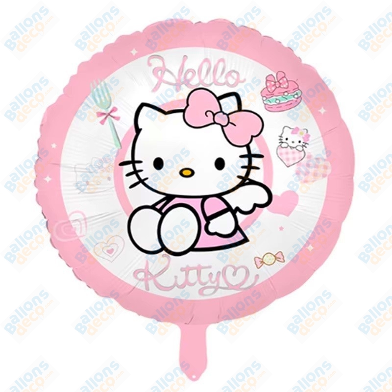 Ballon Hello Kitty Angel Cake - Décoration Kawaii - Ballonsdeco.com